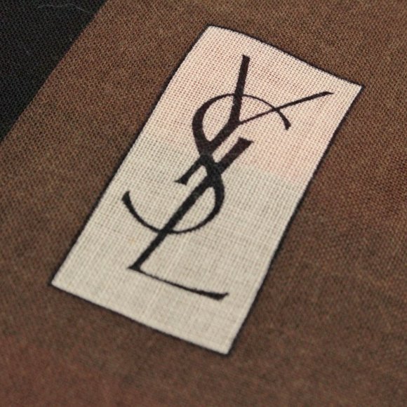 Yves Saint Laurent | Accessories | Ysl Mondrian Color Block Large Scarf ...